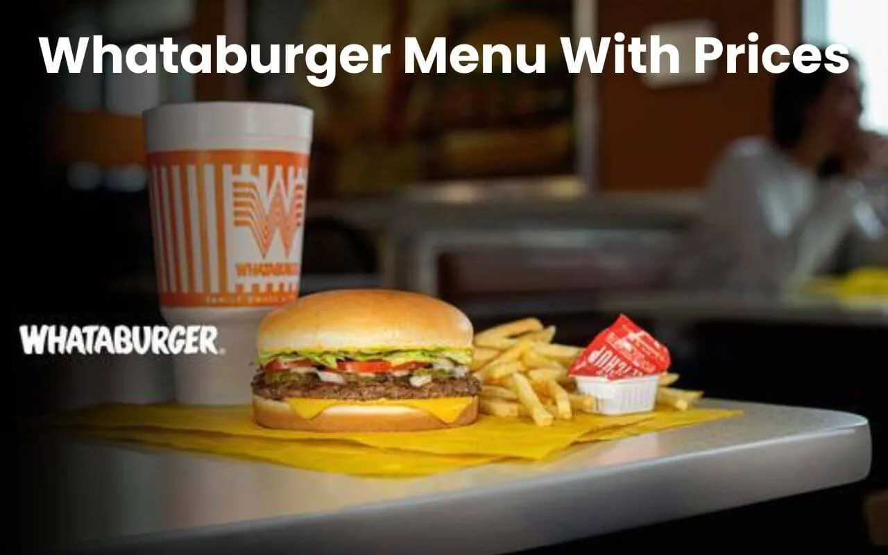 Whataburger Menu With Prices 2025